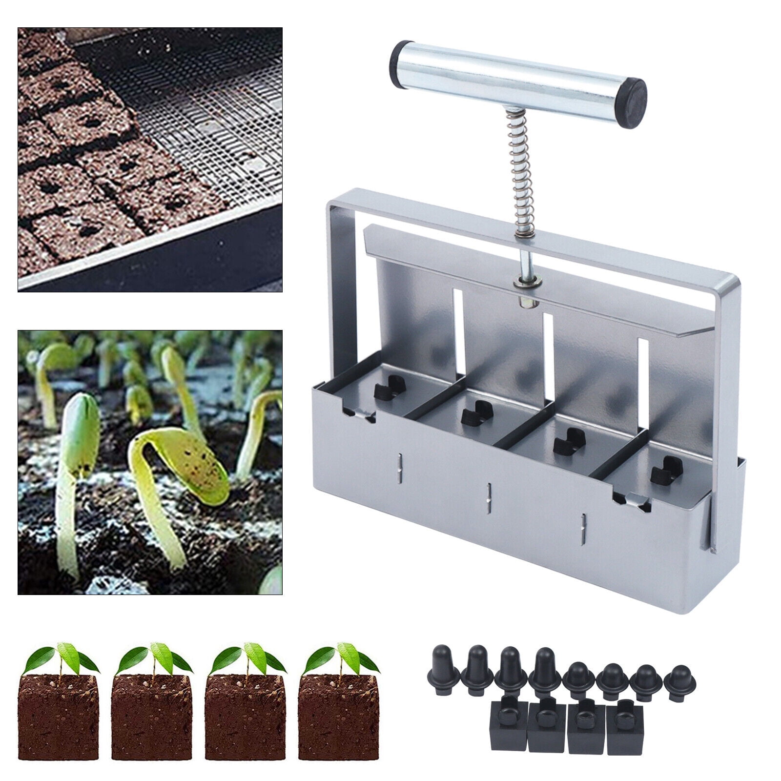 Handheld Soil Blocking Tool Manual Soil Block Maker Micro Soil Blocker ...