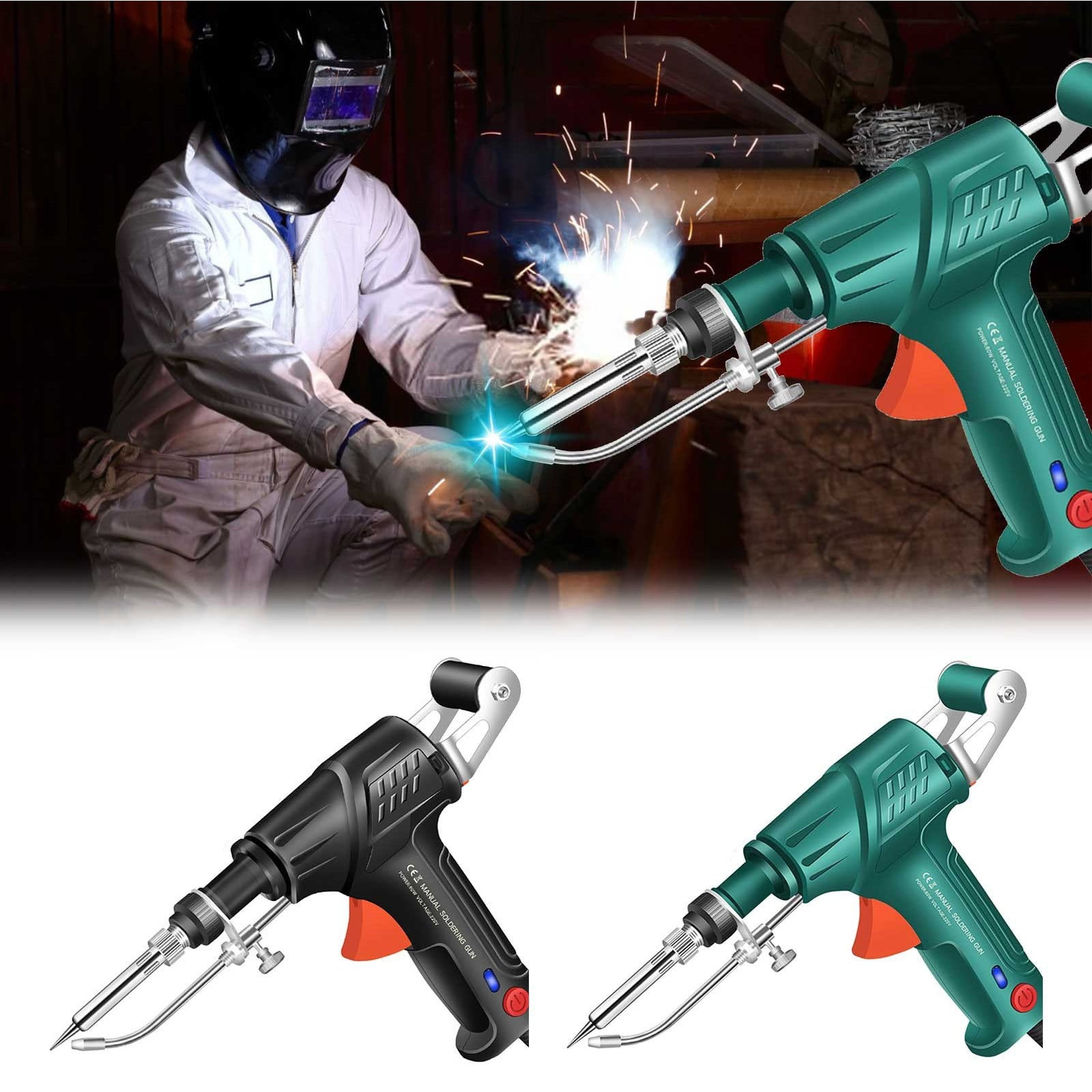 Handheld Soldering Gun 110V | Built-in Light | Multifunction Semi ...