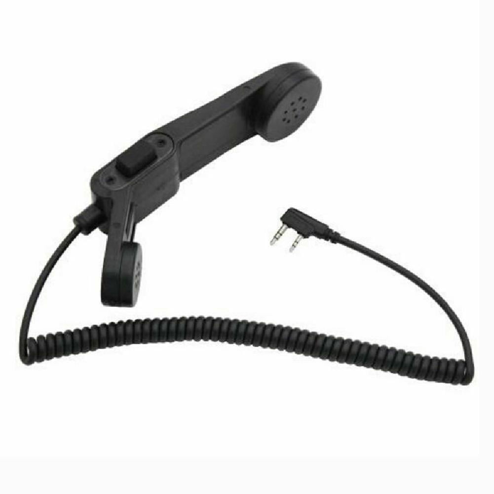 Handheld Speaker Mic Shoulder Microphone Internal Louder Military ...