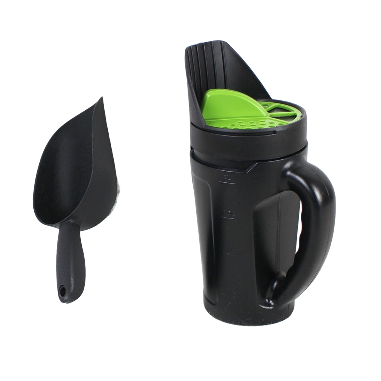 Handheld Spreader Shaker Lawns Garden Spreader for Grass Fertilizers ...