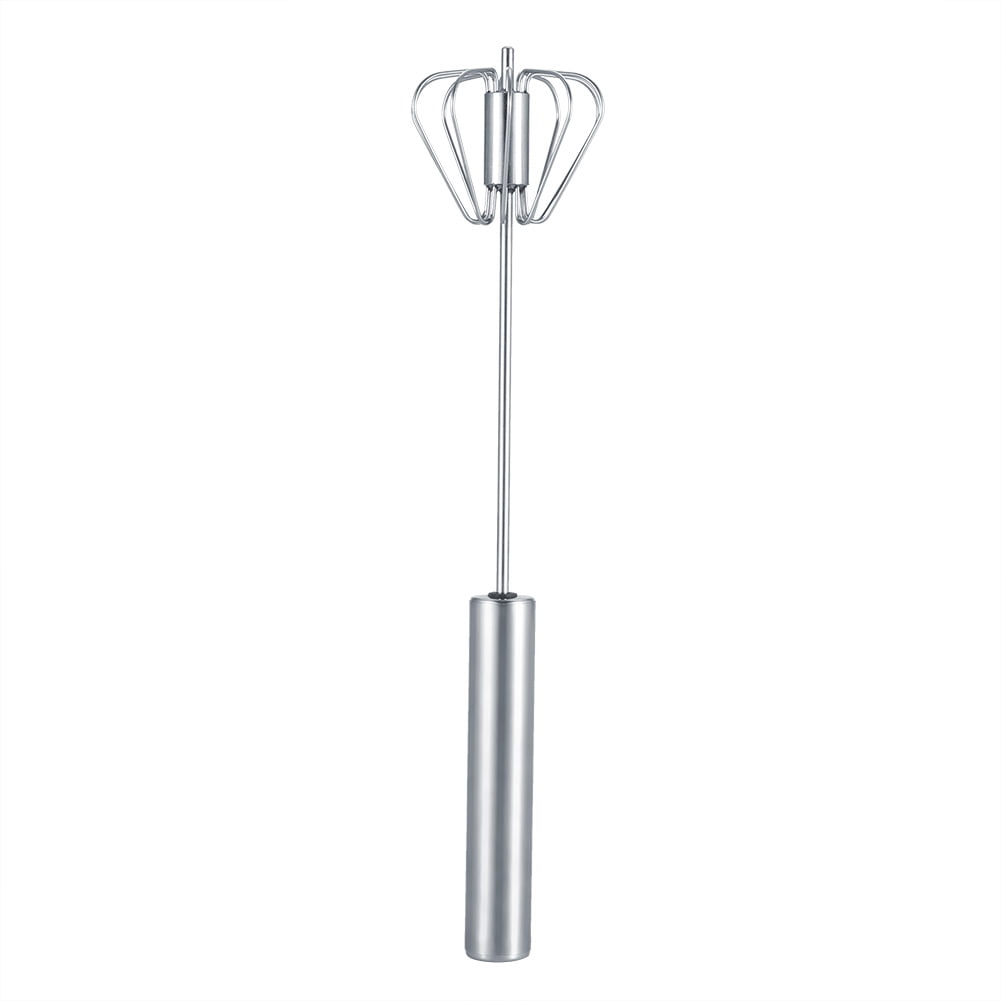 Handheld Stainless Steel Push-Down Auto Whisk For Egg Cream - Walmart.com
