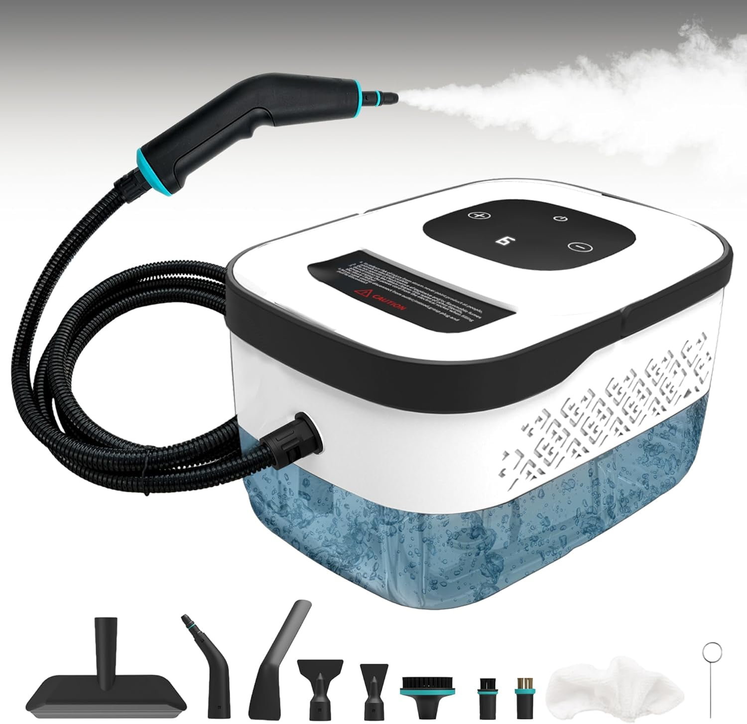 Handheld Steam Cleaner for Home, Multi-Purpose Cleaning System, Black ...