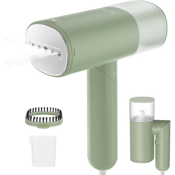 Handheld Steamer for Clothes, 1200W Foldable Travel Steamer, 20 Sec ...