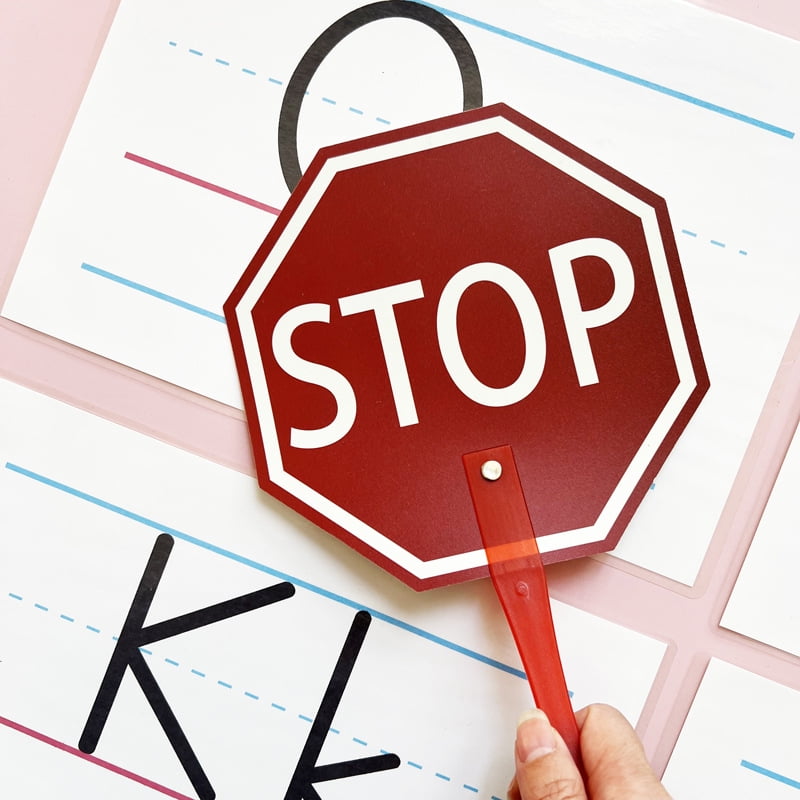 Handheld Stop Signs Enhance Classroom Interaction Paddles Signs For ...