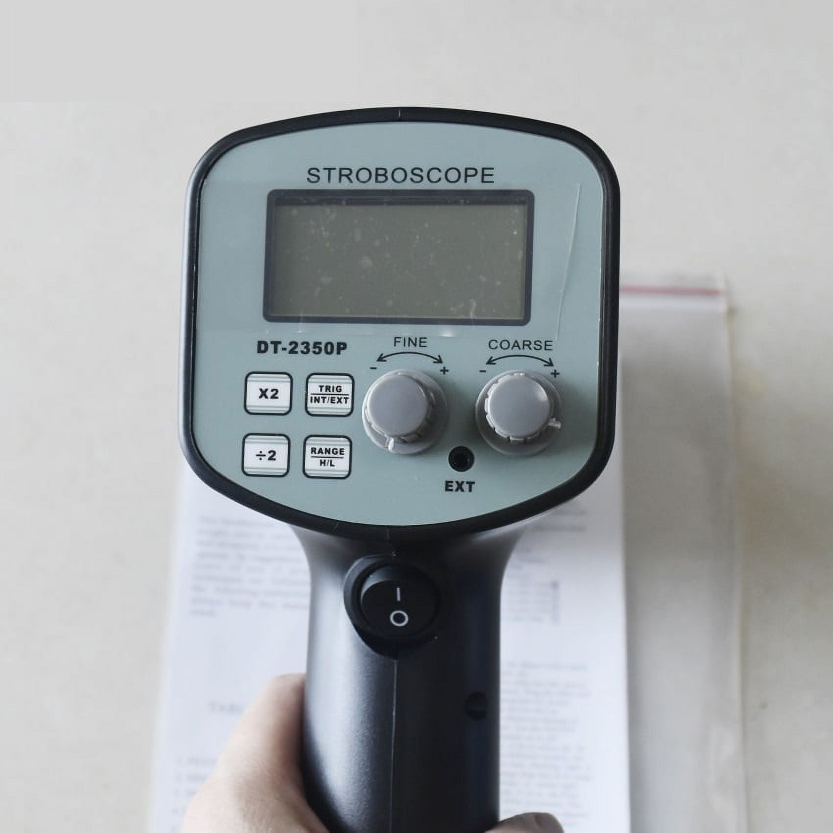 Handheld Stroboscope Digital Tachometer DT-2350PC Measure Rotative ...