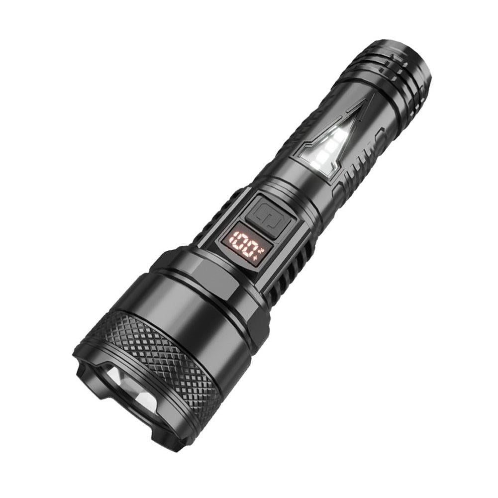 Handheld Super Bright Zoom Tactical Flashlight Versatility With A COB ...