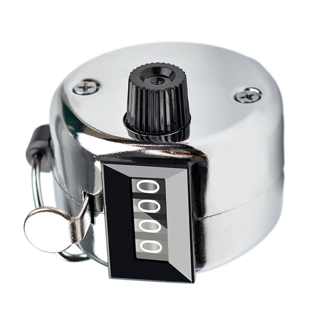 Handheld Tally Counter Lap Counter 4 Digits Clickers Counter Mechanical ...