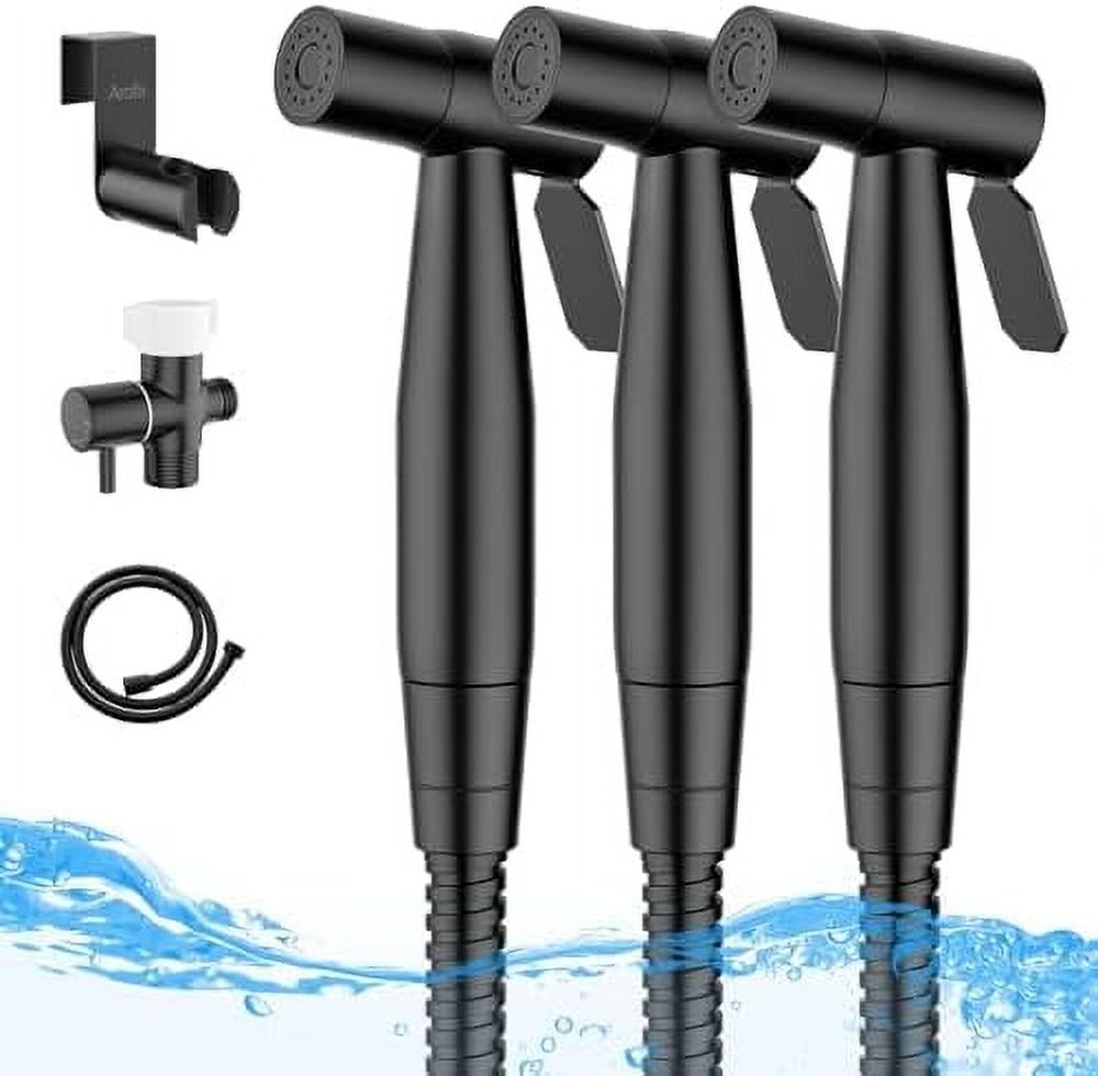 Handheld Toilet Bidet Sprayer for Toilet-Adjustable Water Pressure ...