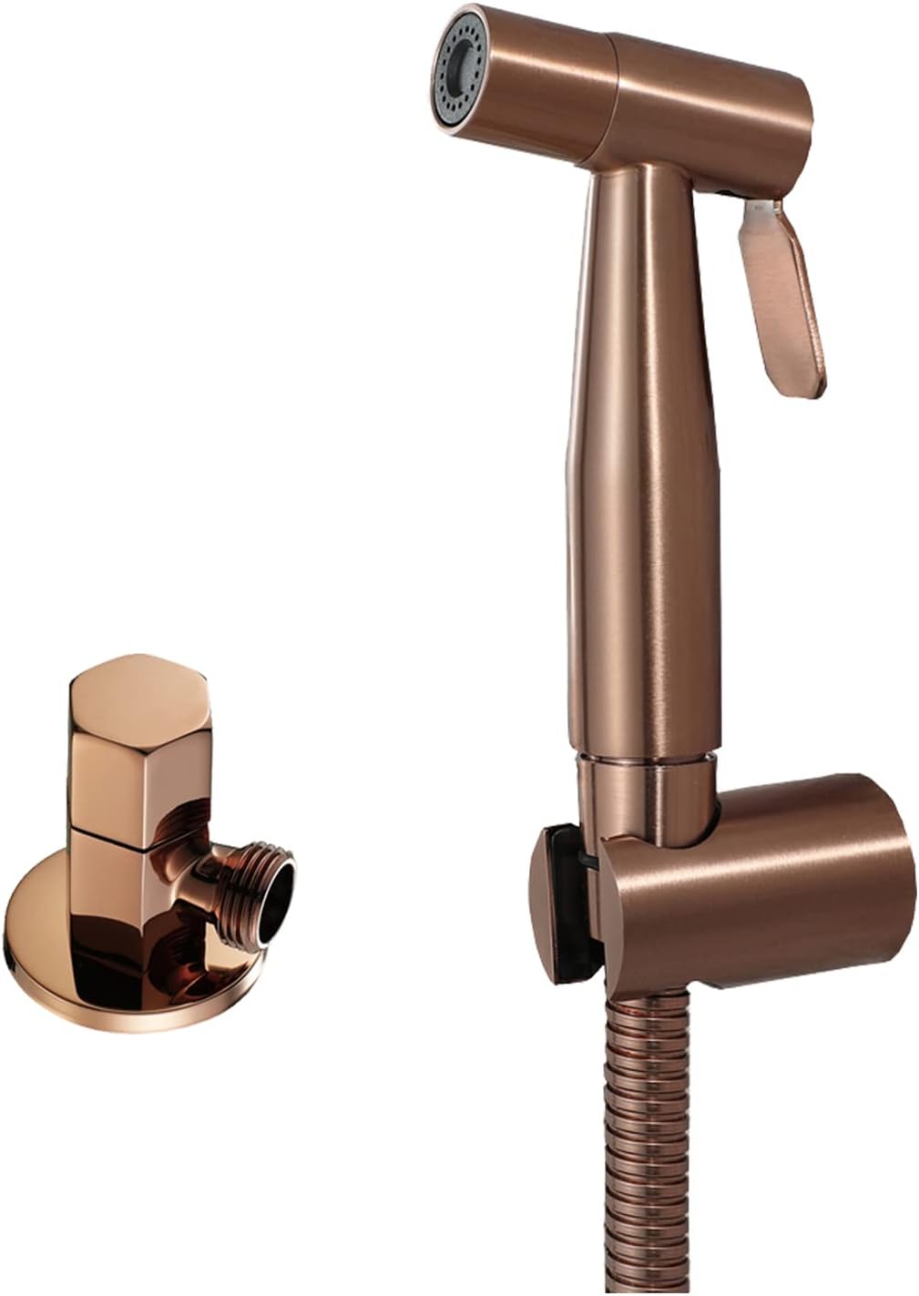 Handheld Toilet Bidet Sprayer, Wall Mounted Stainless Steel Bidet ...