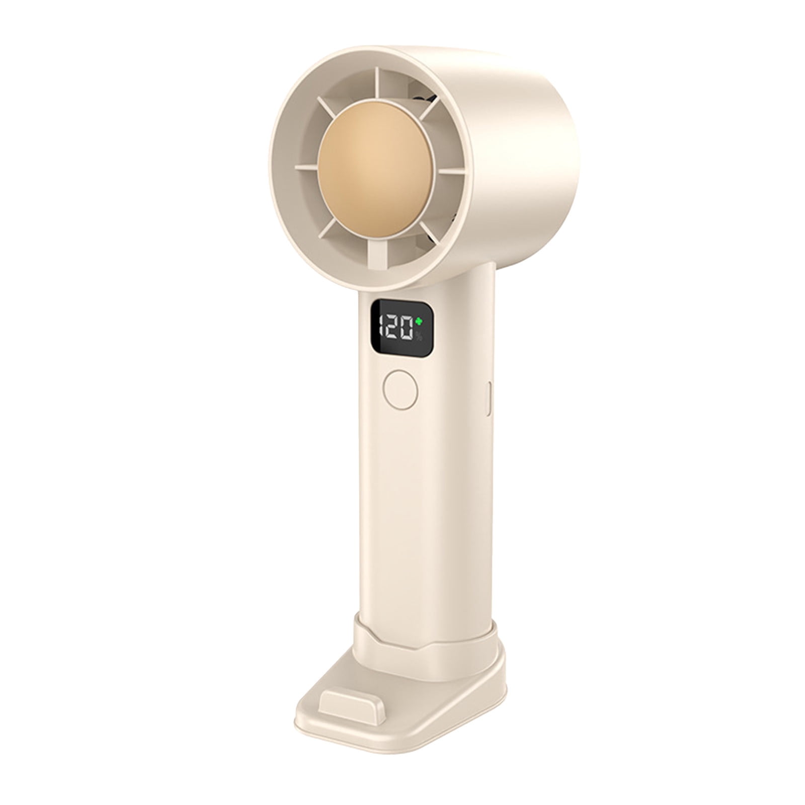 Handheld Turbo Fan 120 Speed Mini Fan Portable Electronic Fan with Base ...