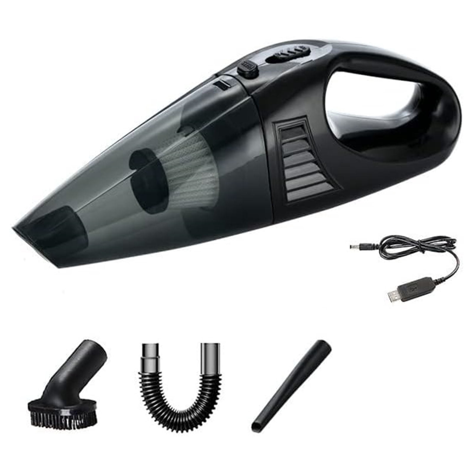 Handheld Vacuum Cleaner Cordless Rechargeable Mini Car Vacuum with ...
