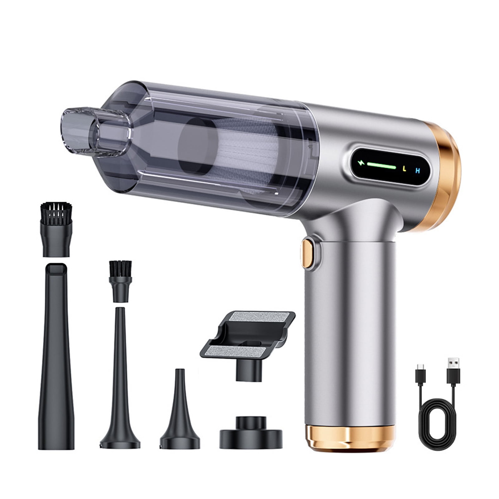 Handheld Vacuum Cordless Car Vacuums Cleaner Powerful with 2000mAh ...