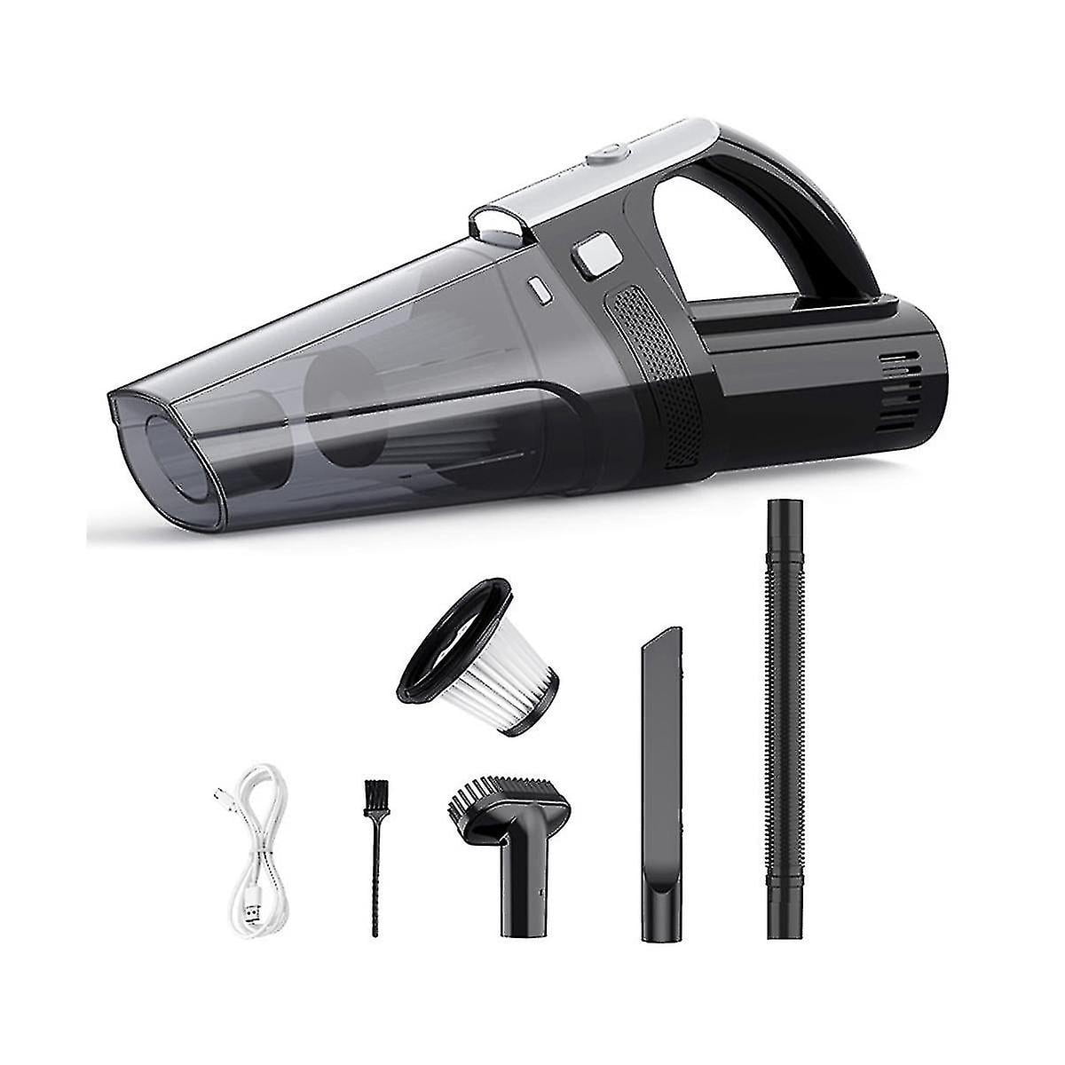 Handheld Vacuum Mini Portable Rechargeable Car Vacuum Cleaner Cordless ...