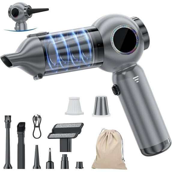 Handheld Vacuum Portable Cordless 25000Pa High Power Small Mini Hand ...