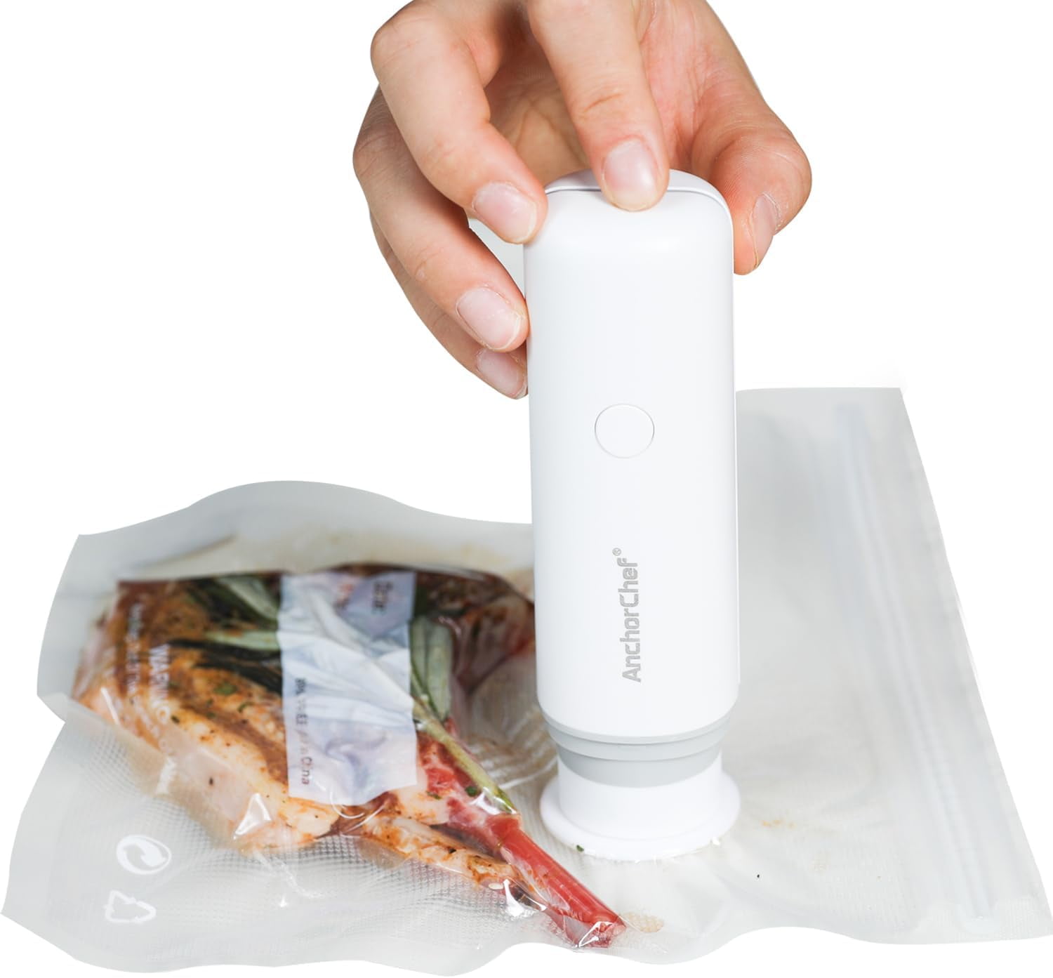 Handheld Vacuum Sealer, Compact Vacuum Sealer (1 Vacuum Sealer + 10 Reusable Vacuum Seal Bags ...