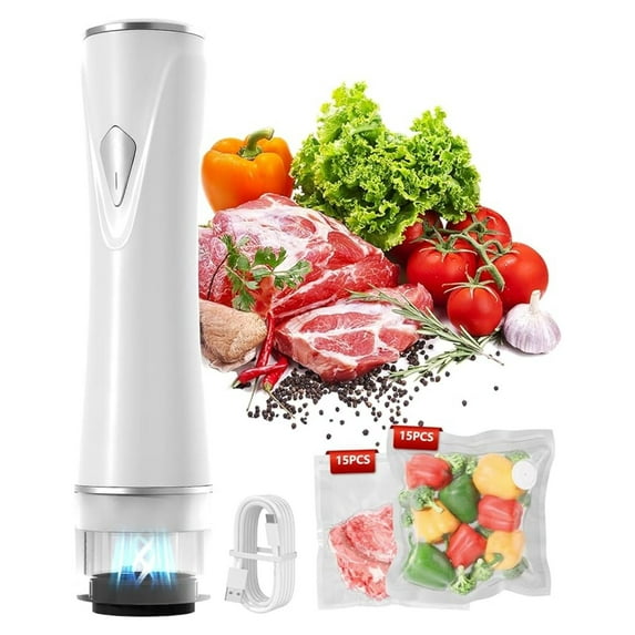 Handheld Vacuum Sealer for Food with Visible Water , Powerful Compact ...