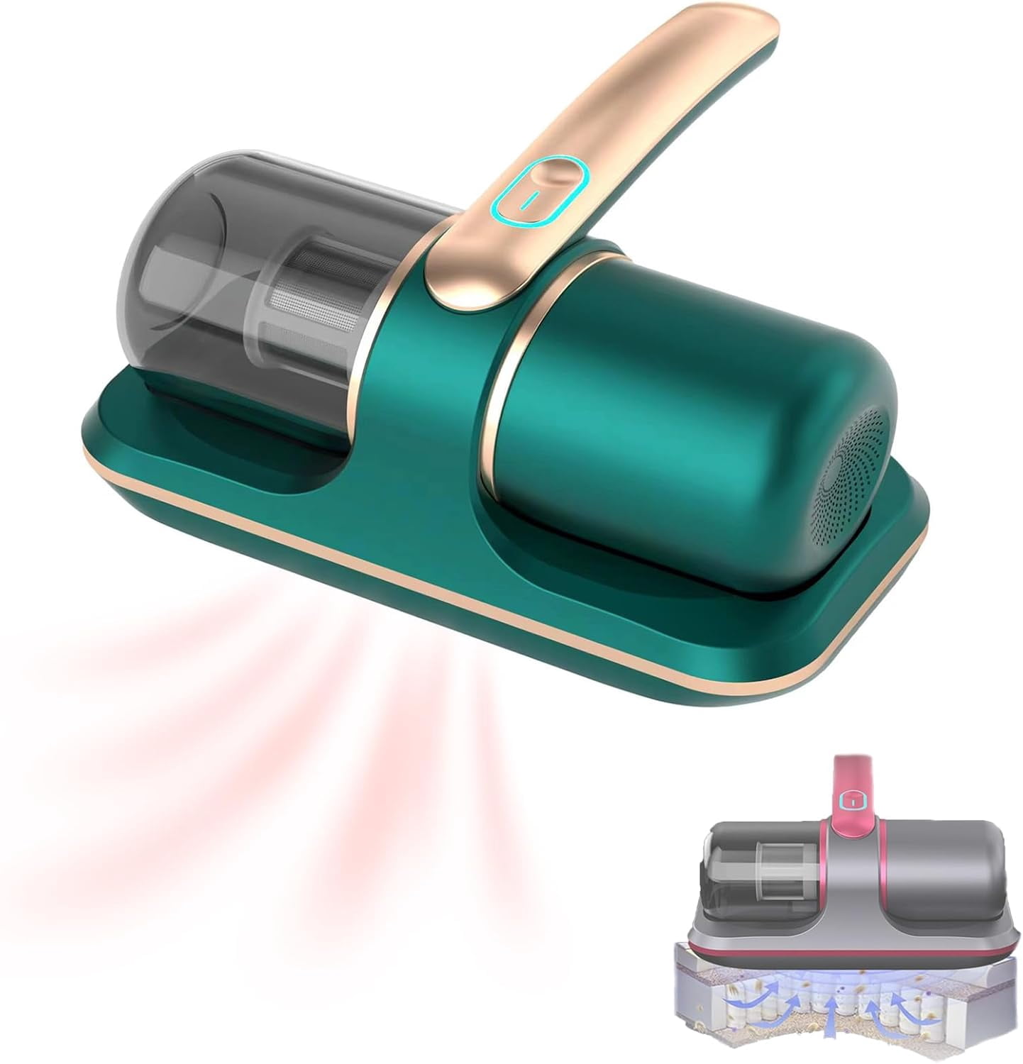 Handheld Vacuum, Sleepvac UV Handheld Vacuum by , Deep Mattress Cleaner ...