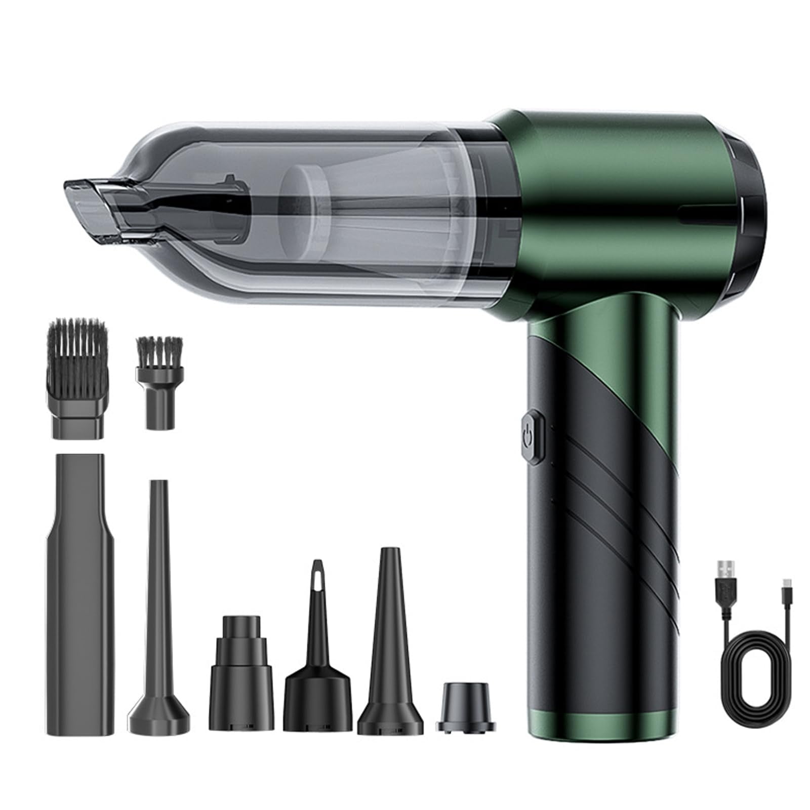 Handheld Vacuum USB Rechargeable Car Carpet Cleaner Light Weight ...