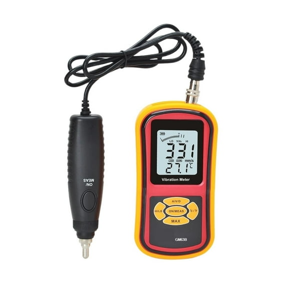 Handheld Vibration Meter Visually Display Measurement Value /status ...