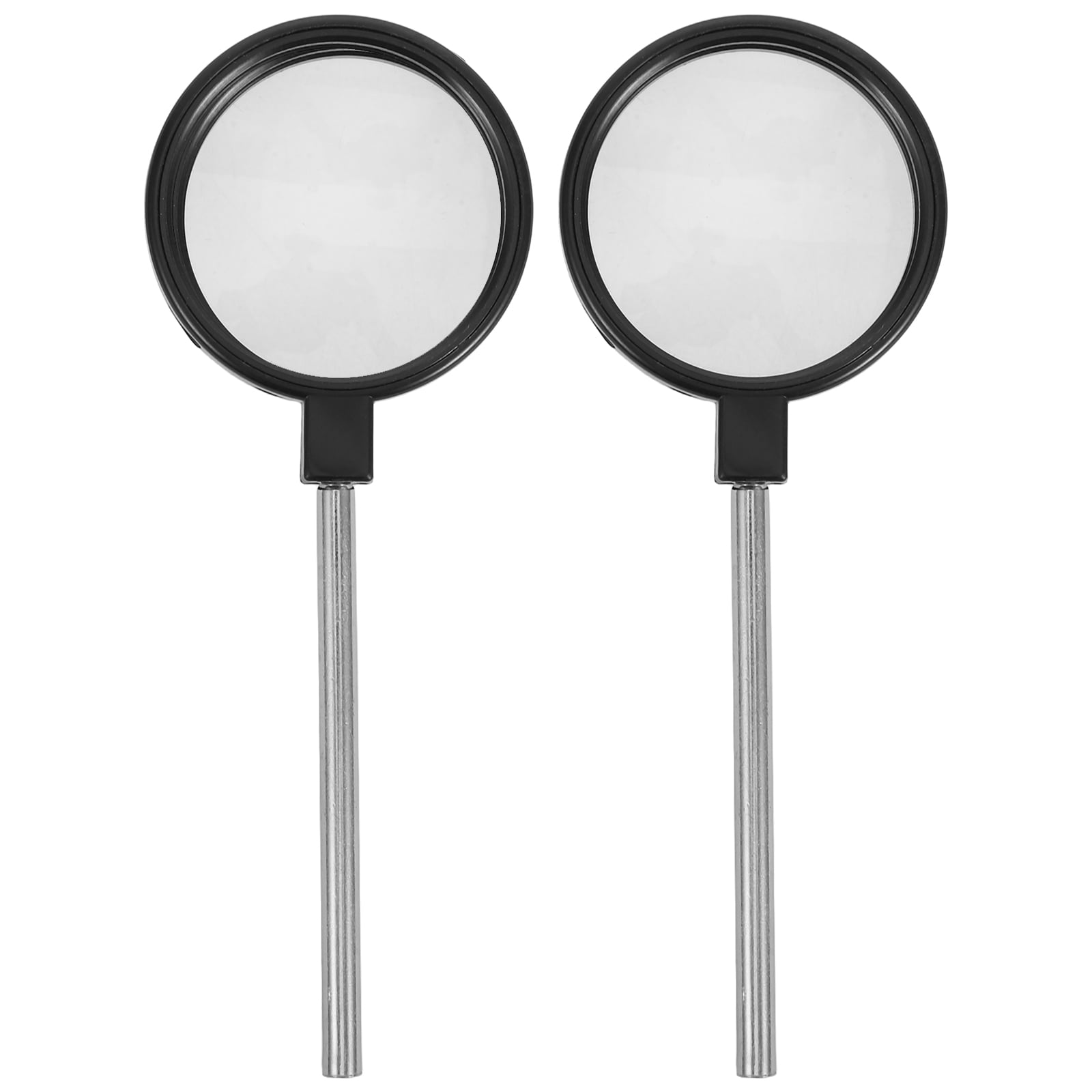 Handheld Visual Aid,2Pcs Handheld Magnifying Glass Dual-Sided Magnifier ...