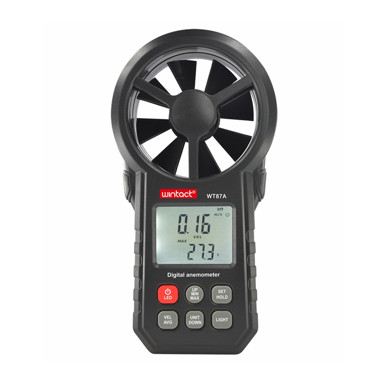 Handheld WT87A Digital Anemometer Wind Speed Meter High Precision ...