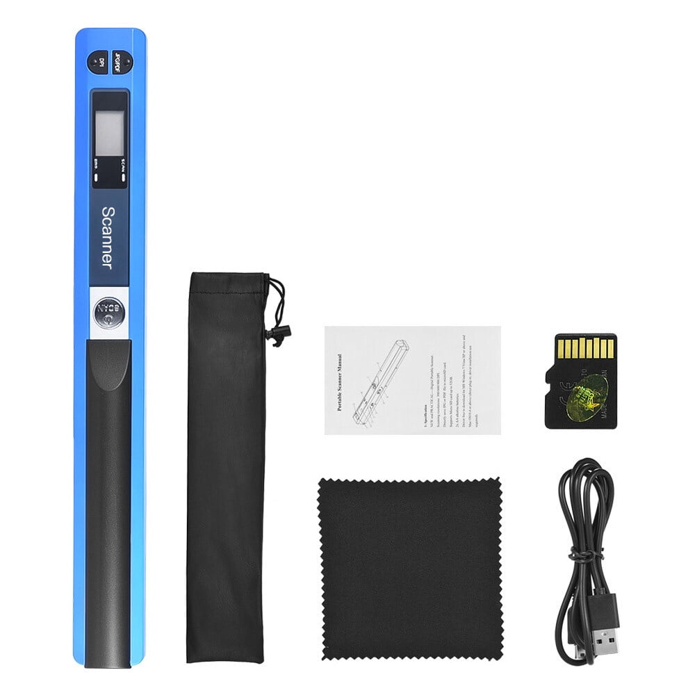 Handheld Wand Wireless Scanner A4 Size 900DPI JPG/PDF Portable Formate ...