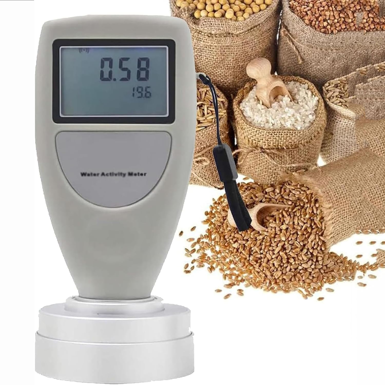 Handheld Water Activity Meter, Food Tester Monitor Water Analyzer with ...