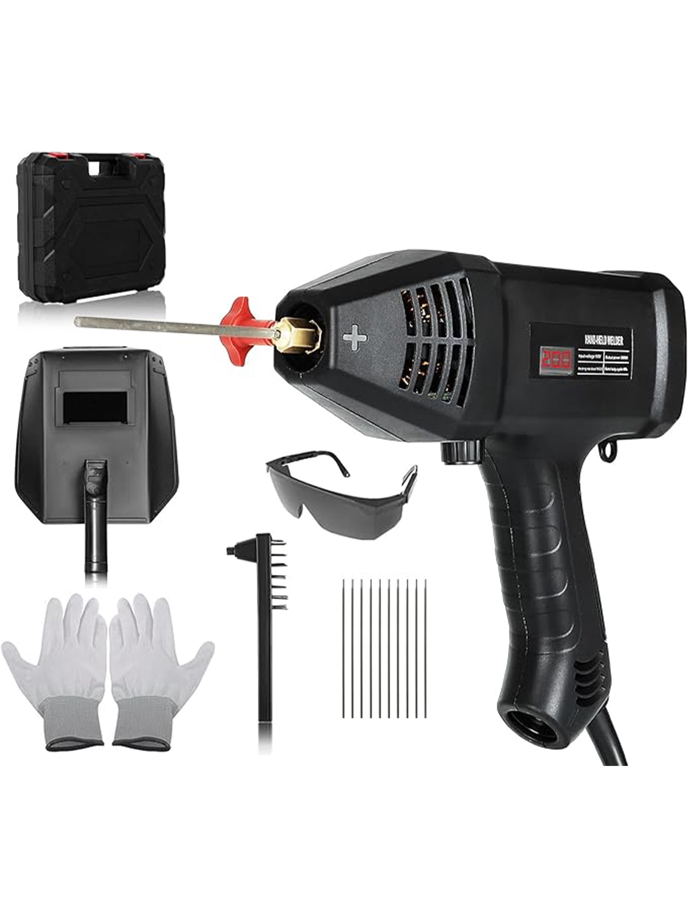 Handheld Welder Machine 110V Portable ARC Welding Machine 20-200Amp ...