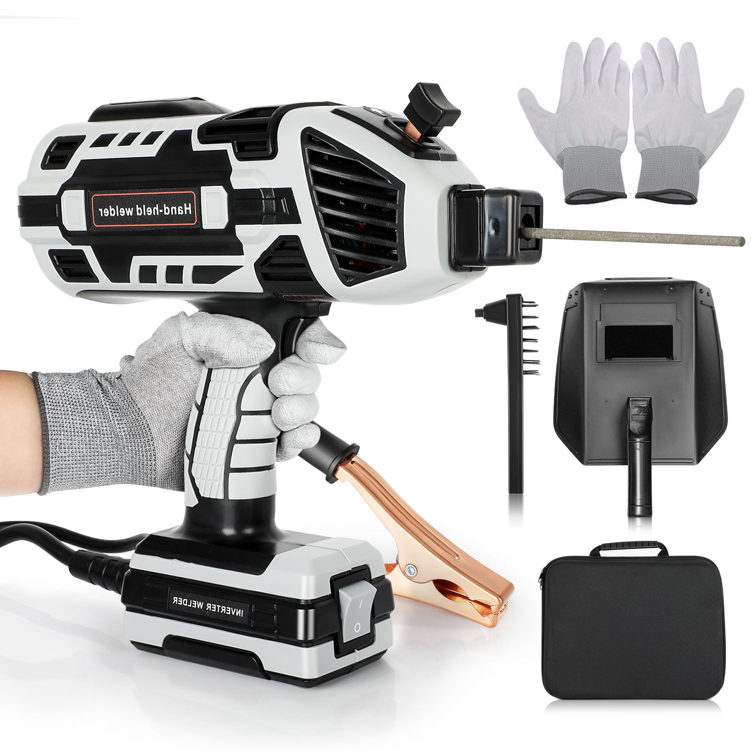 Handheld Welder Machine 110V Portable ARC Welding Machine IGBT Inverter ...