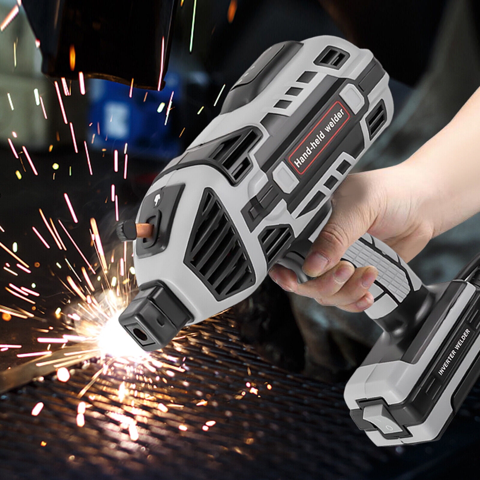 Handheld Welding Machine Arc Welder Digital Intelligent Welder Gun 110V ...