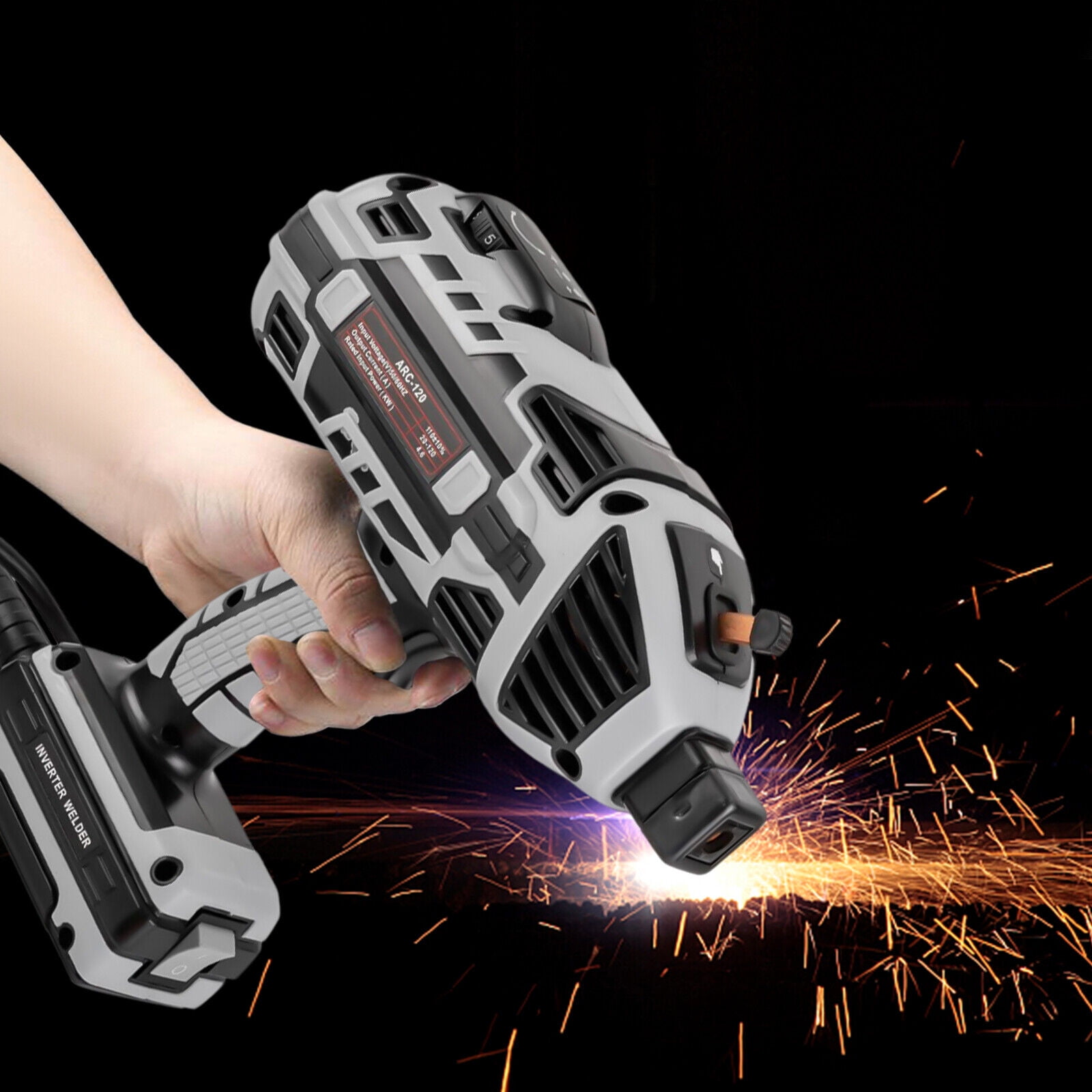 Handheld Welding Machine Portable ARC Welder Gun+Steel Brush IP21 New ...