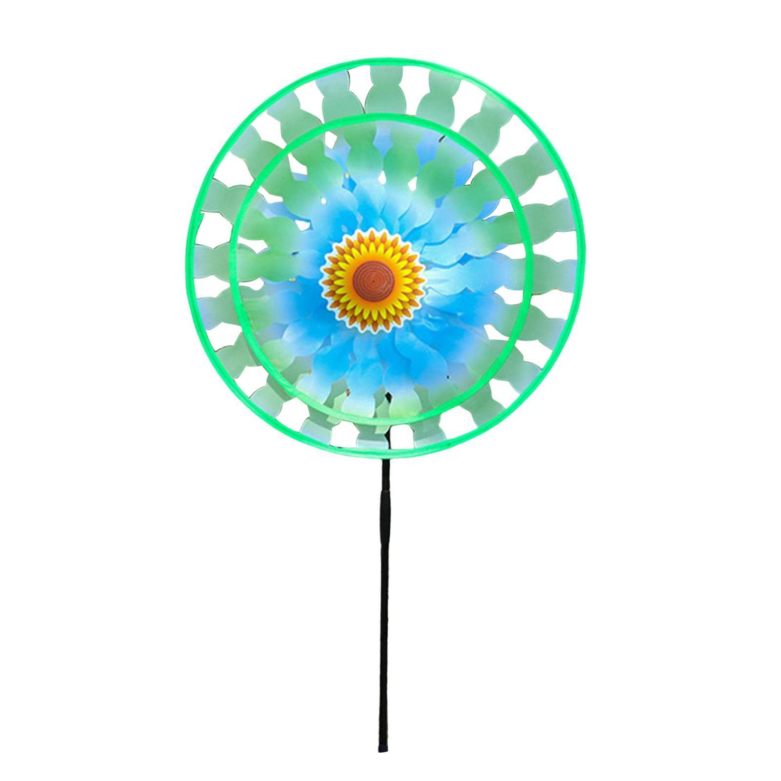 Handheld Windmill Toy Double Layer Vibrant Color Lightweight Wind ...