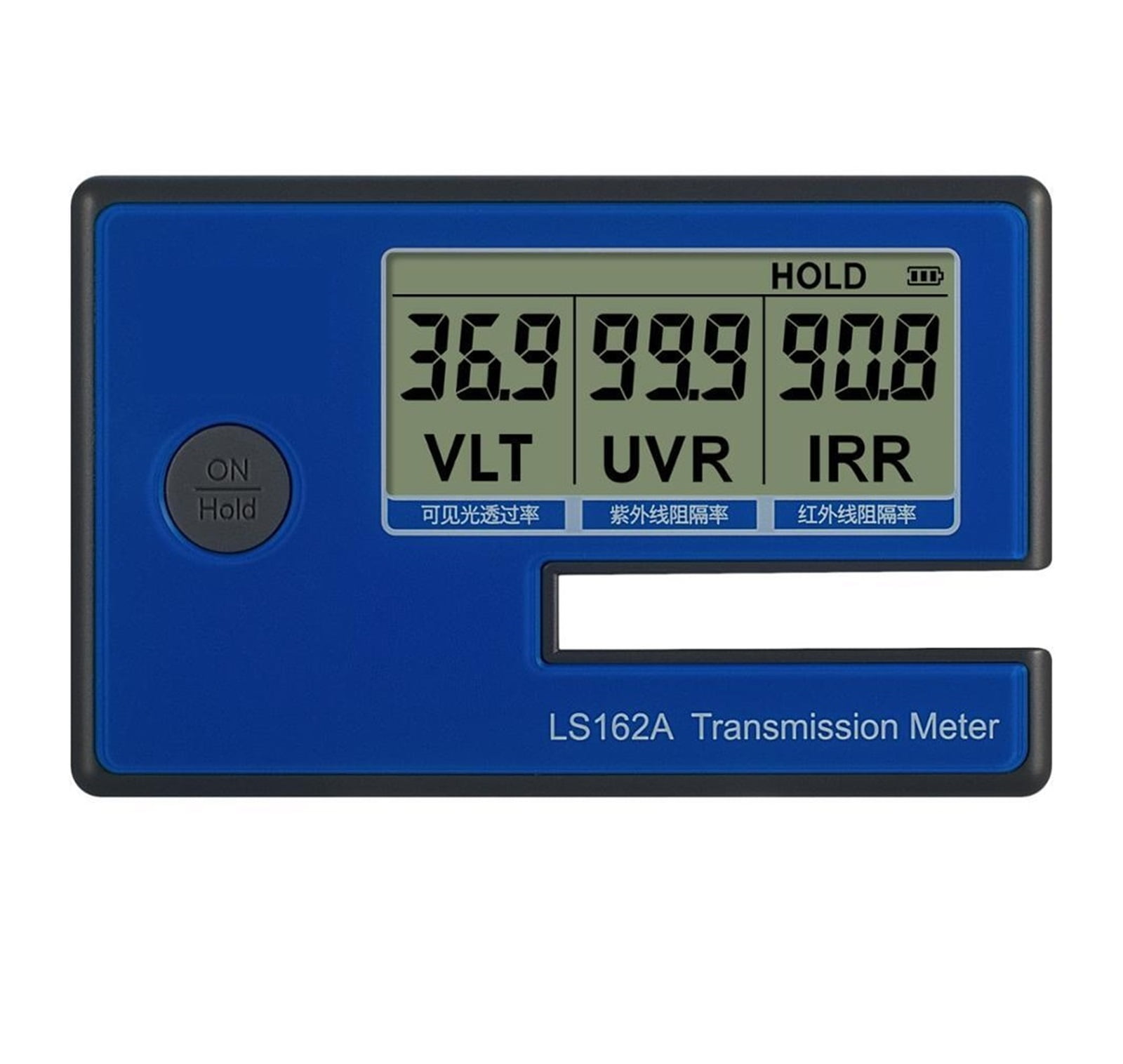 Handheld Window Film Transmission Meter With 1400nm IR Rejection ,UV ...