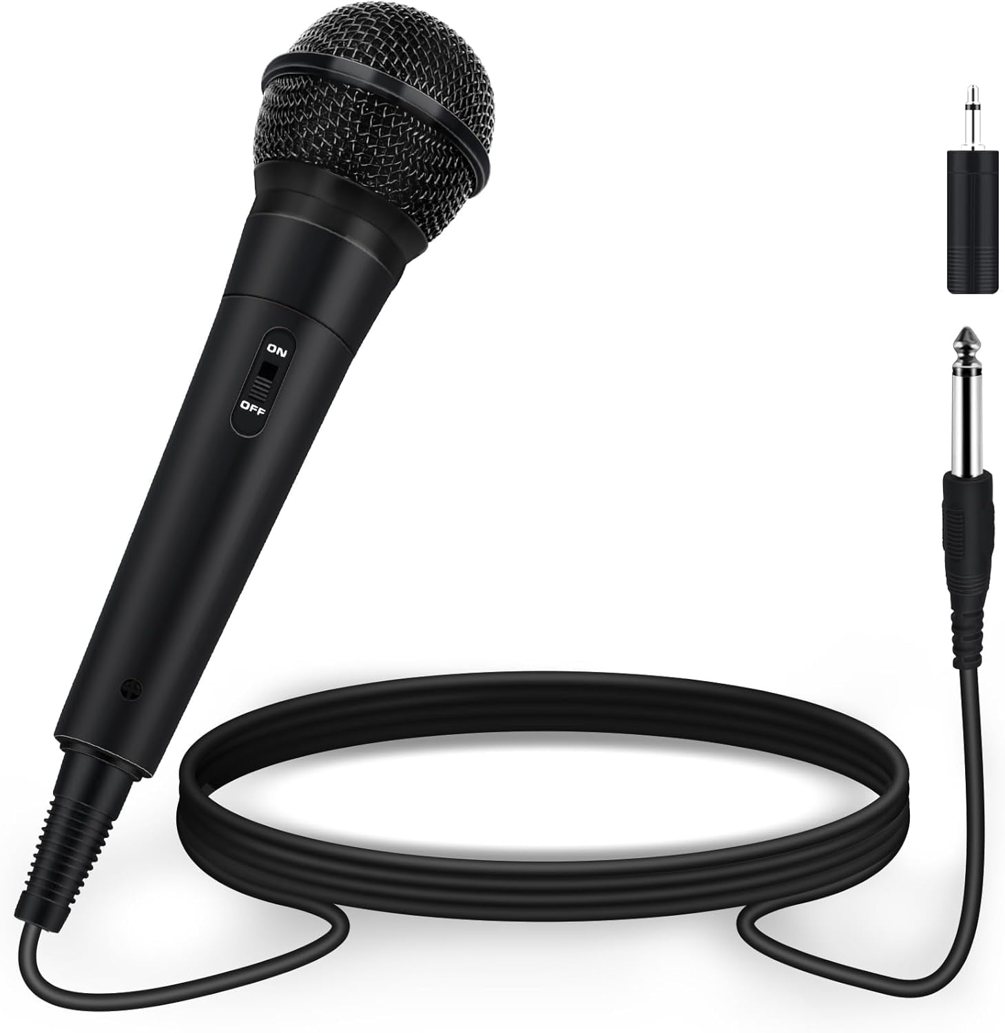 Handheld Wired Microphone - Dynamic Vocal Mic for Amplifier,Karaoke ...