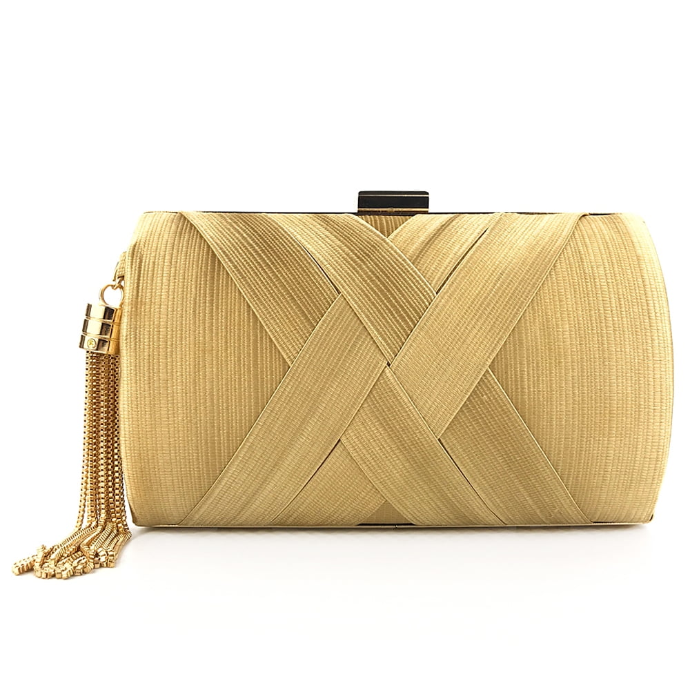 Handheld Women's Evening Clutch Bags Silk Satin Party Handbags Bridal ...