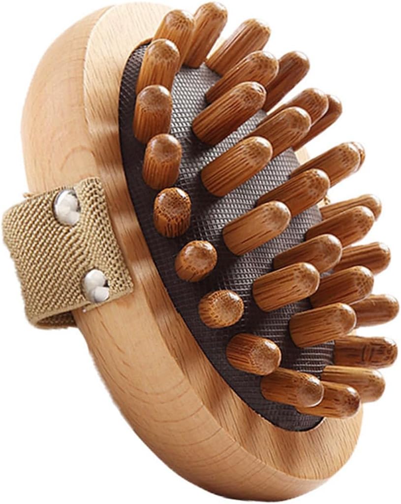 Handheld Wooden Massager Body Brush,Massager Air Cushion Meridian Brush ...