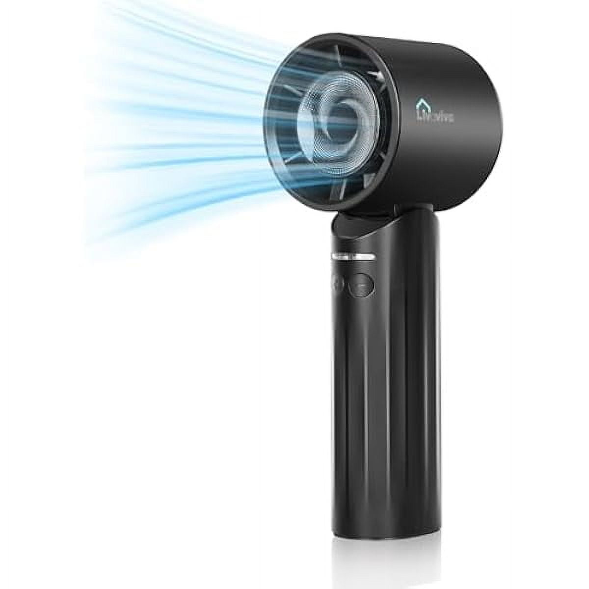 Handheld fan, adjustable blowing angle, mini portable turbo fan, USB ...