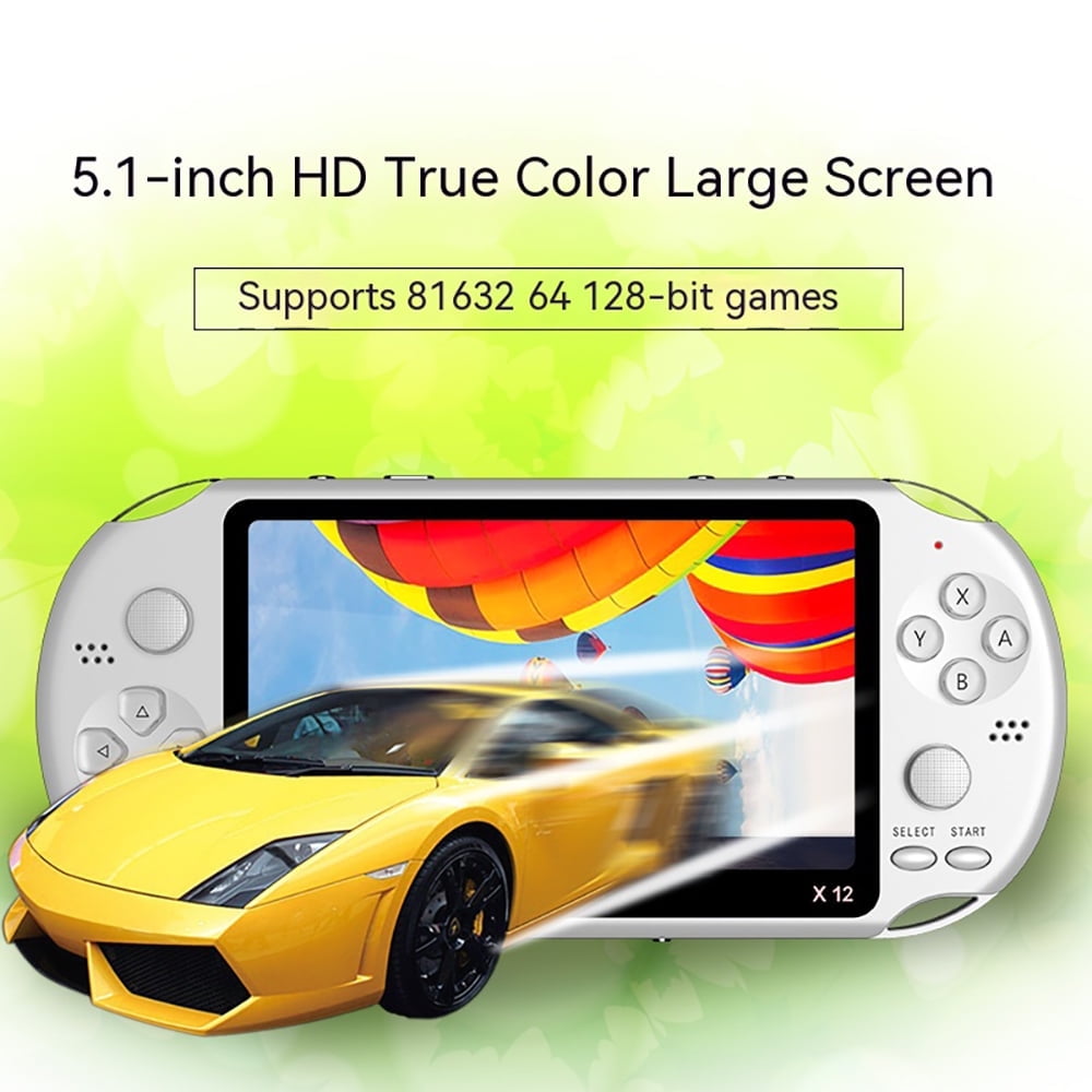 Handheld gaming console PSP arcade console 5.1 inch large screen dual ...
