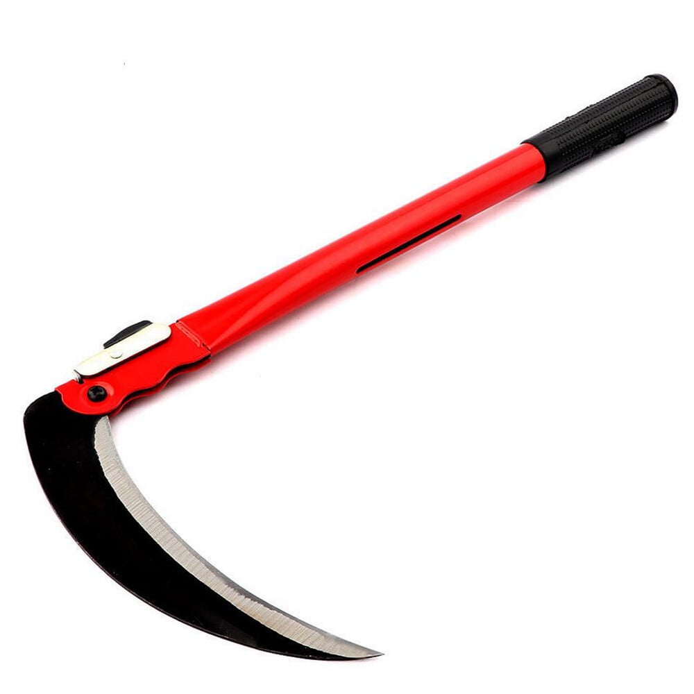 Handheld sickle blade agricultural garden pruning tool 16-inch folding ...