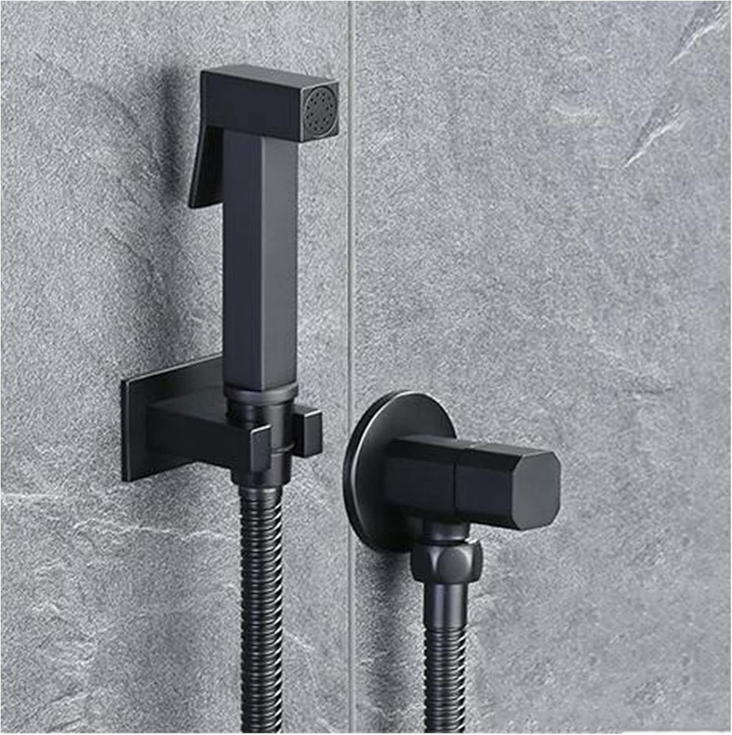 HandheldSprayer Brass Cloth Diaper Sprayer BlackSprayer for Toilet ...