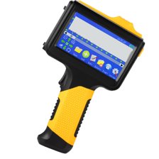 Portable Handheld Printer Gun - 4.3" Mobile Touch Screen Inkjet Label ...