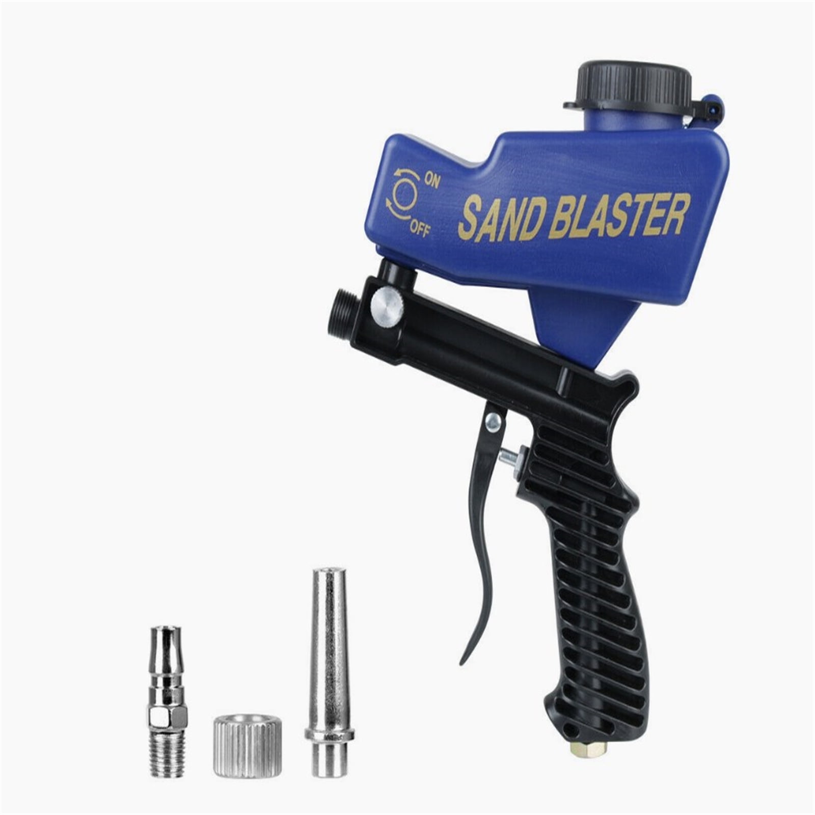 Handhold Air Sand Blaster Gun, Heavy Duty Sand Blaster With Weight Feed ...
