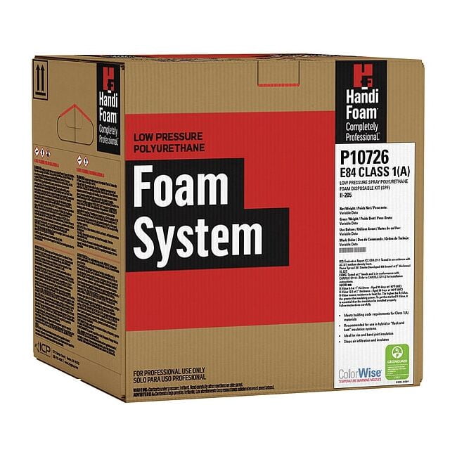 Handi-Foam Insulating Spray Foam Kit,Cream,40 lb P12055G - Walmart.com