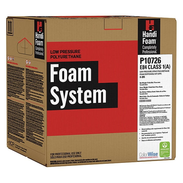 Handi-Foam Insulating Spray Foam Kit,Cream,40 lb P12055G - Walmart.com