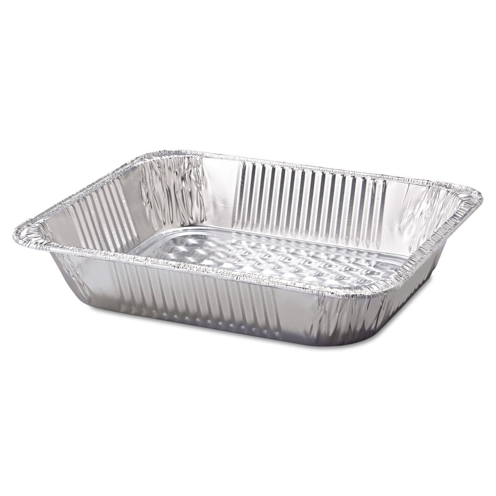 Handi-Foil 32140 Steam Table Aluminum Pan, Half-Size, 2 9/16" Deep, 100 ...