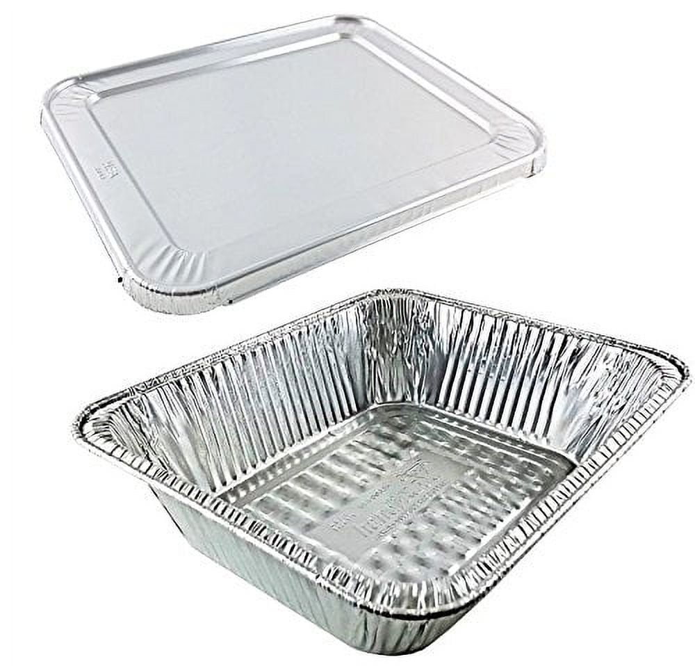 Handi-Foil Half-Size Extra-Deep TruFit Aluminum Foil Steam Table Pan w ...