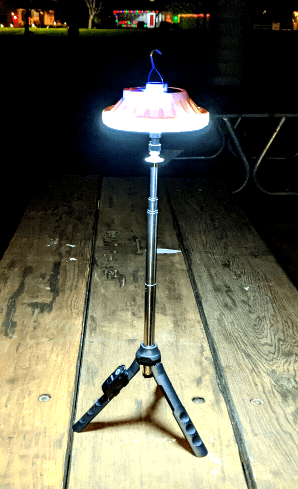 Handi-Light solar rechargeable camp and all purpose light - Walmart.com