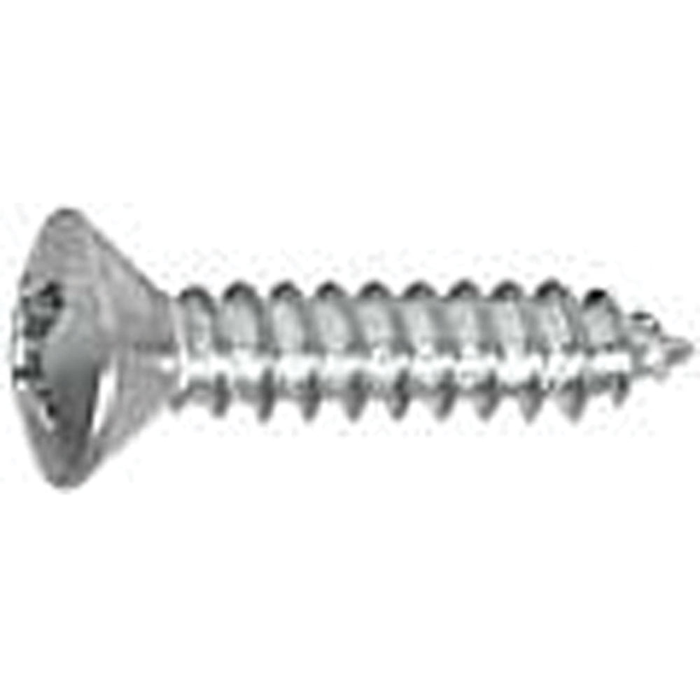 Handi Man Marine 761162 Phillips Oval Sms Screws - #8 X 1" - Walmart.com