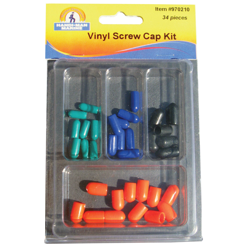 Handi Man Marine 970210 Vinyl Screw Cap Assortment Kit - Walmart.com
