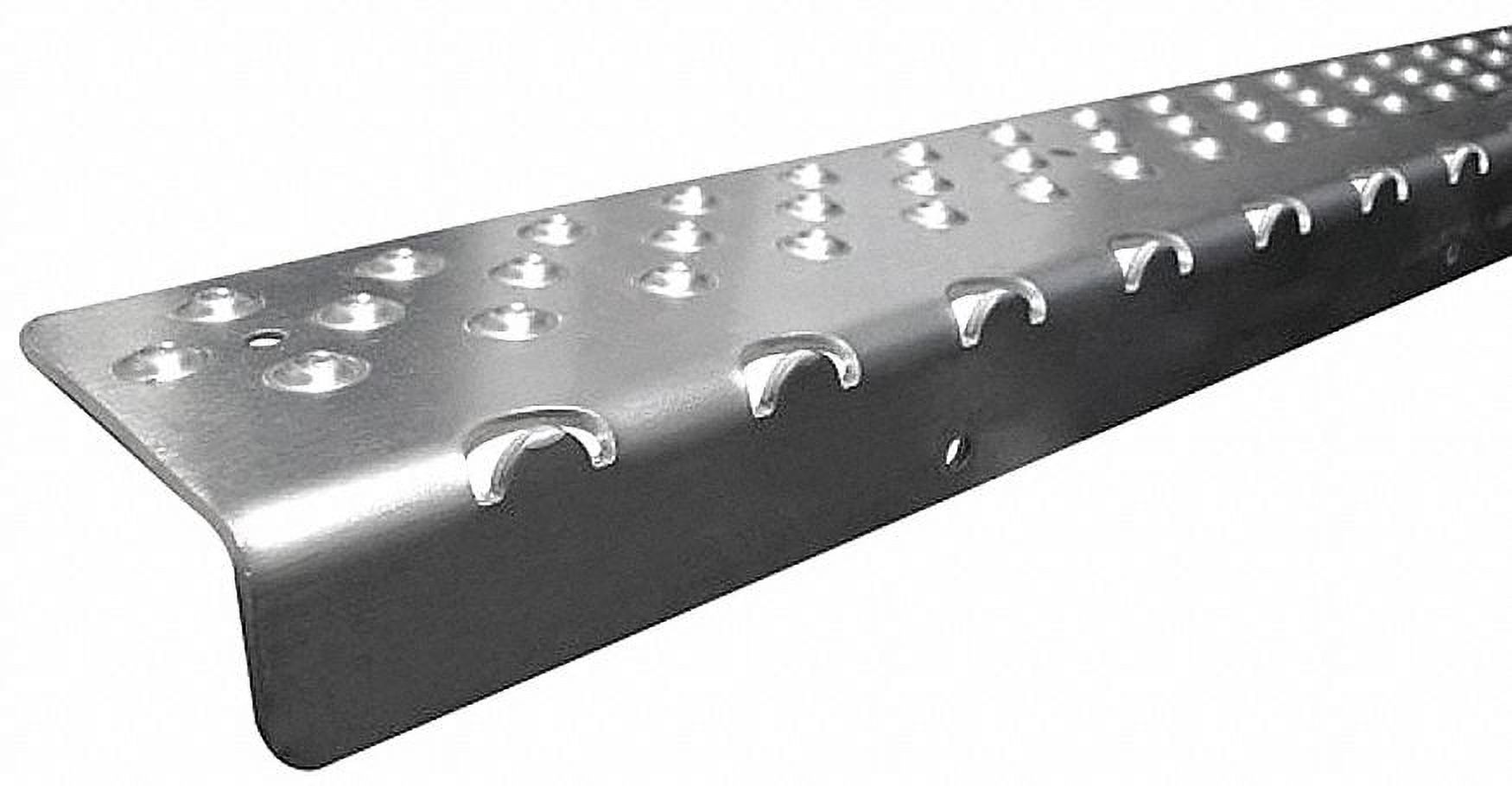 Handi Ramp Stair Nosing,Silver,48in W,Aluminum NSN122748SL0 - Walmart.com